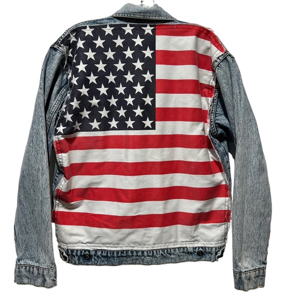 Vintage | Jackets & Coats | Rare 988 Seoul Olympics Usa American Flag ...